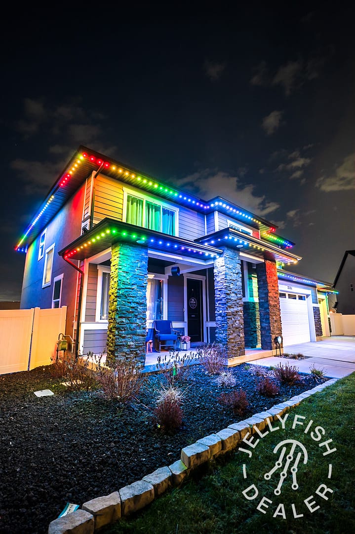 JellyFish Permanent Outdoor Lighting | Montgomery, Texas